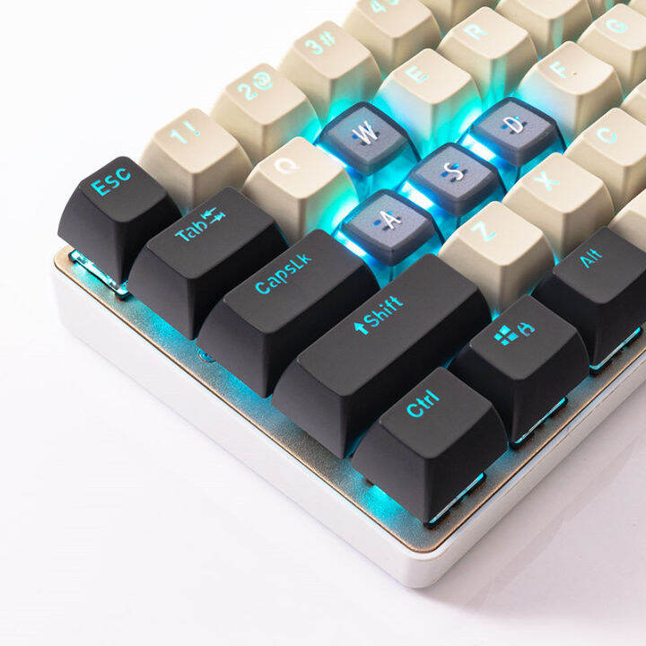 Gamer SA Profile Keycap Mechanical Keyboard ABS Cap Backlight ESC WASD ...