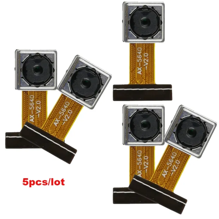 5ชิ้น ล็อต Ov5640 Af 70องศา5mp โมดูลกล้องความละเอียดสูงสำหรับ Esp32 Cam Auto Focus Soft Board