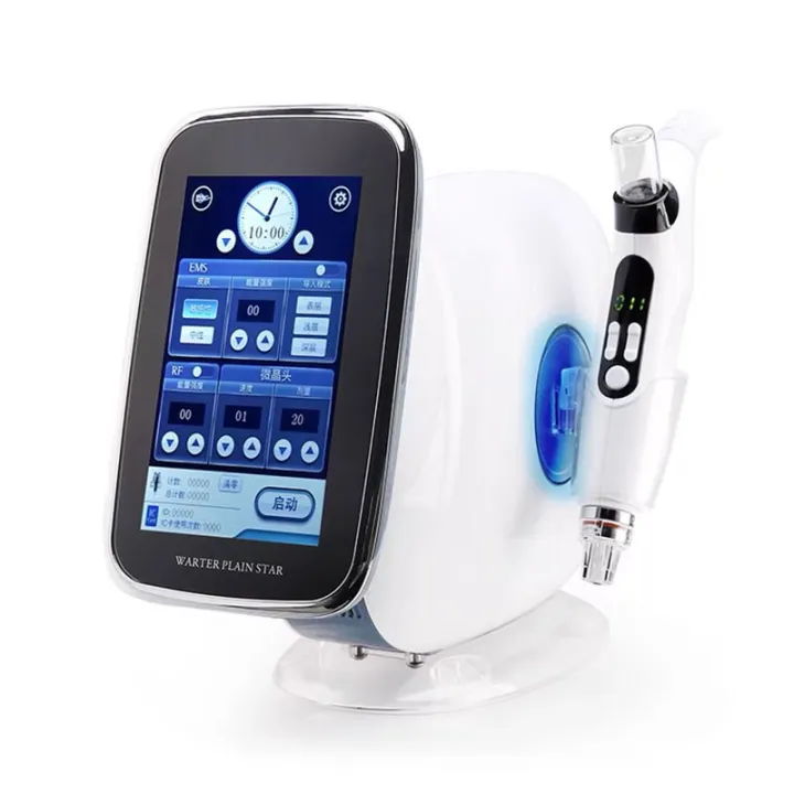 EMS Microneedle RF Machine No Needle Meso Mesotherapy Gu Injector Face ...