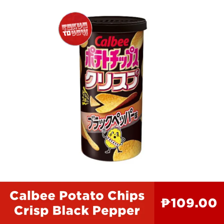 Calbee Potato Chips Crisp (Black Pepper) | Lazada PH