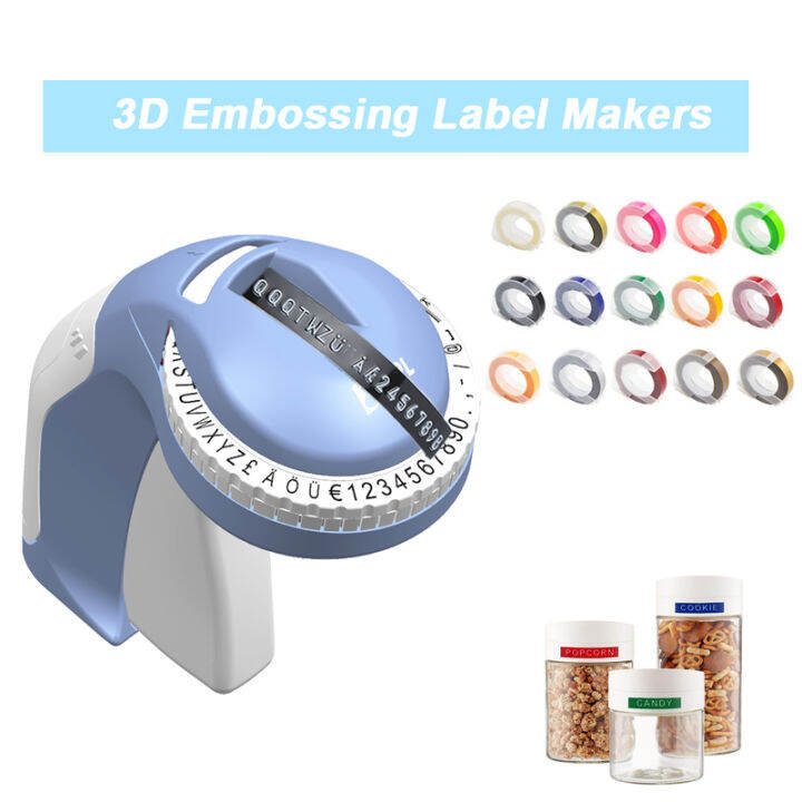 C12965 Xpress Label Makers 3D Embossing for CIDY and MOTEX Tape Embossing 9mm*3m Typewriter Same ...