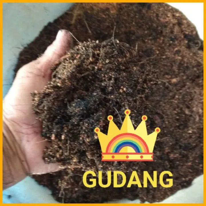 16kg Guni Cocopeat + Sekam Padi Bakar | Lazada