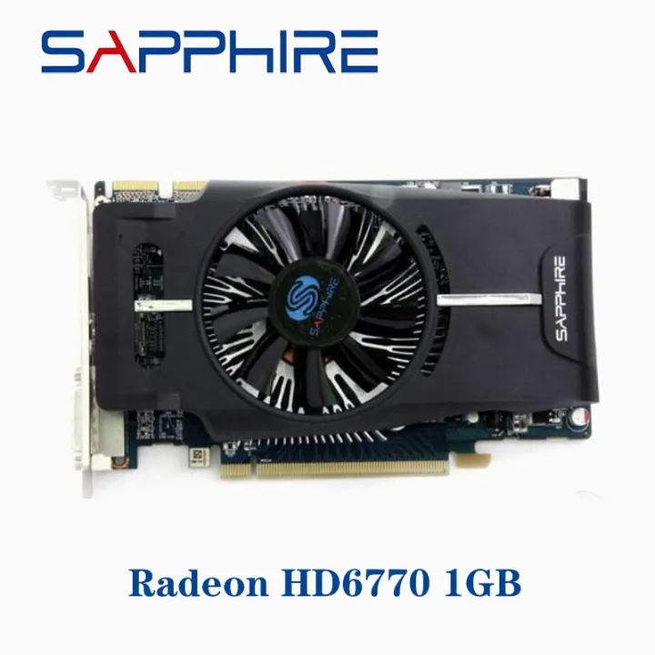 Original SAPPHIRE Radeon HD6770 1GB GDDR5 Graphics Cards GPU HD 6770 ...