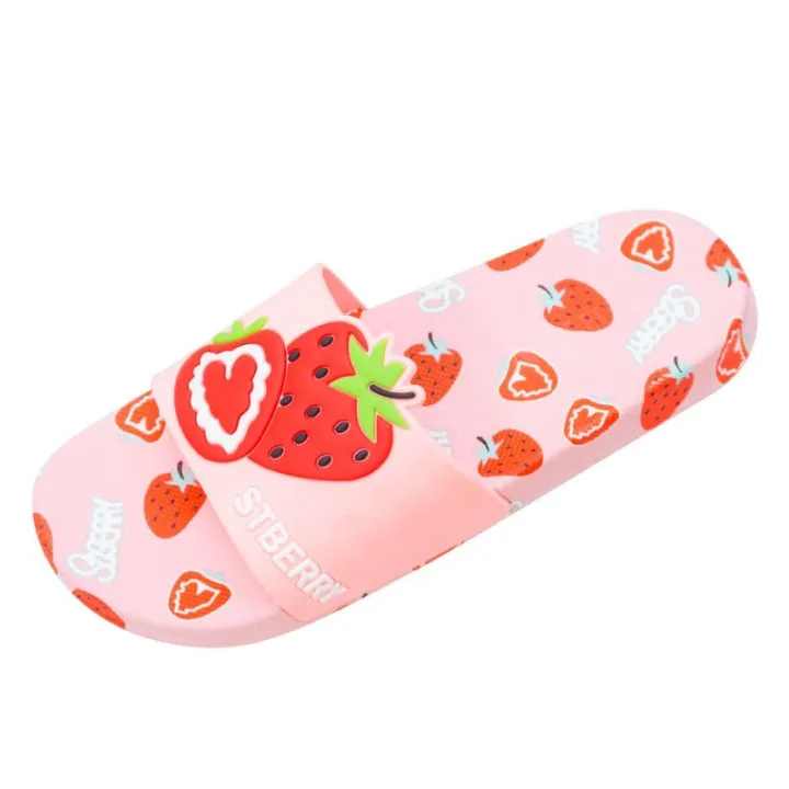 TP- 3 DAYS SALE!!! FRUITS DESIGN ONE STRAP HIGH QUALITY SLIDES HOUSE ...