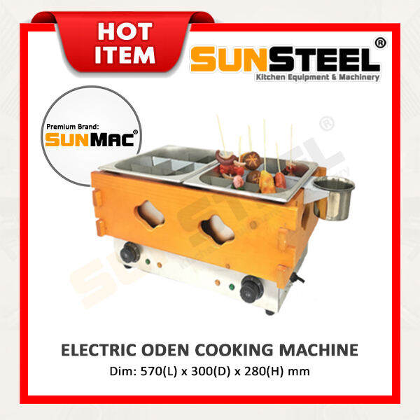 【SUNSTEEL】Electric Kanto Cooking Machine / Oden Machine - Double Tank ...