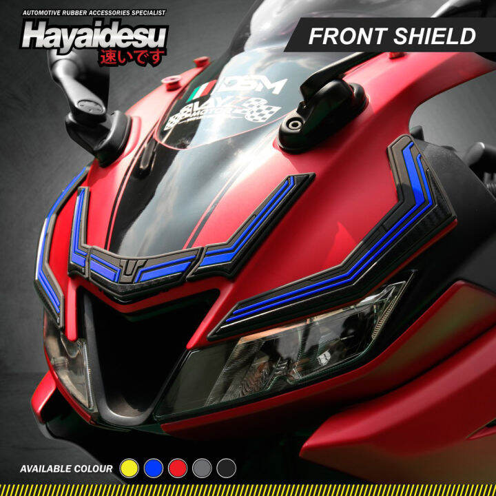 Hayaidesu Front Shield Protector Cover for Yamaha R15 V3 | Lazada PH