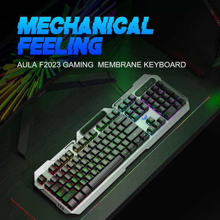 AULA F2023 MEMBRANE Gaming Keyboard | Lazada.co.th