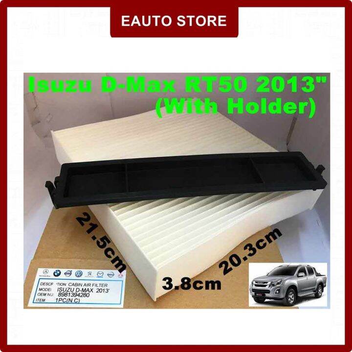 Isuzu Dmax D-Max RT50 2013-2021 Air-Cond Cabin Filter W Bracket | Lazada