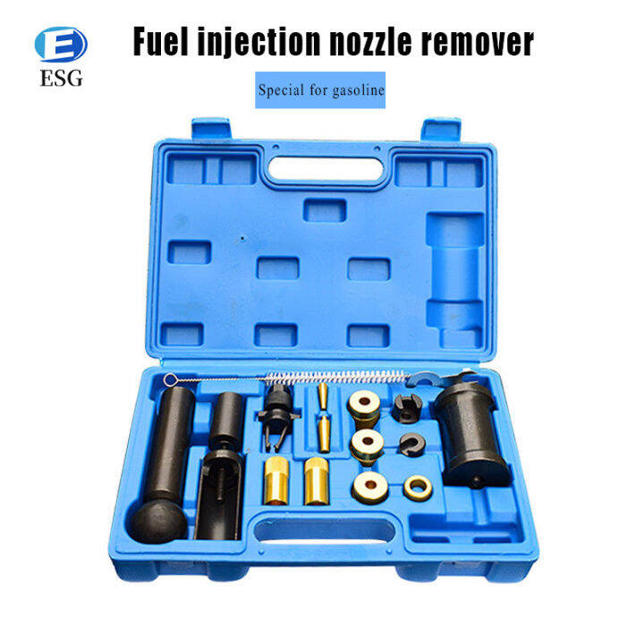 Fuel Injector Puller Removal Set Injector Seal Installer Service Tool ...