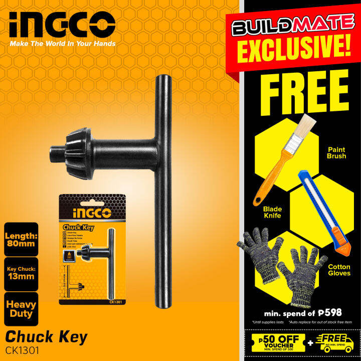 INGCO Chuck Key 13mm/ 1/2 CK1301 IHT | Lazada PH