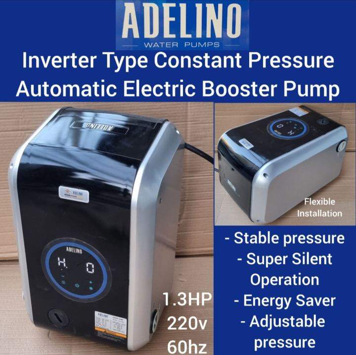 ADELINO Inverter Type Constant Pressure Automatic Electric Booster Pump ...