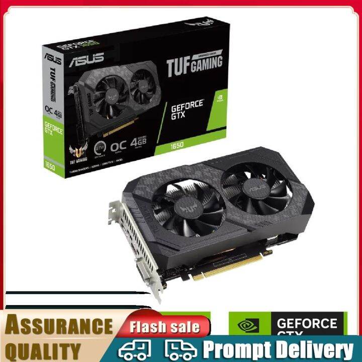 Asus TUF Gaming NVIDIA® GeForce® GTX 1650 V2 OC Edition 4GB GDDR6 Graphic Card | Lazada PH