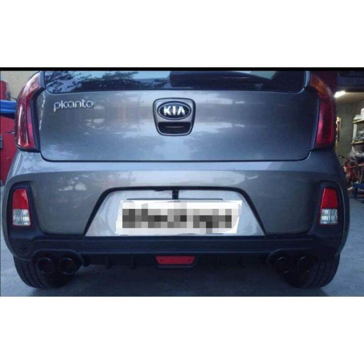 durable Kia Picanto Rear Bumper Diffuser Bodykits Spoiler | Lazada PH