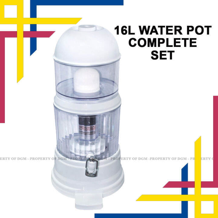 Water Purifier Filter Pot 16L 7 stages-dgmstorelx | Lazada PH
