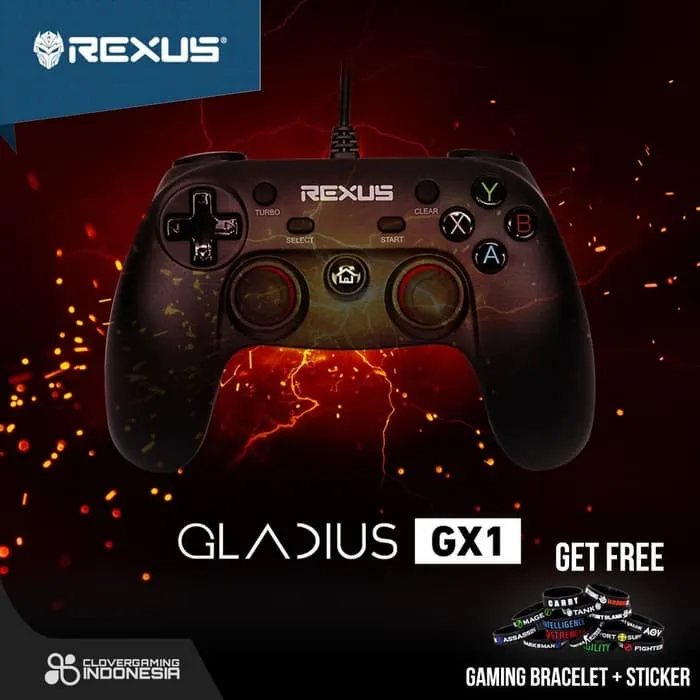 Rexus Gamepad - GX1 | Lazada Indonesia