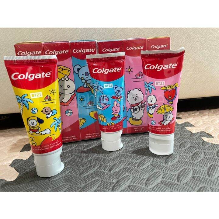 Colgate Confident Smile Toothpaste x BT21 Limited Edition Set (Thailand ...