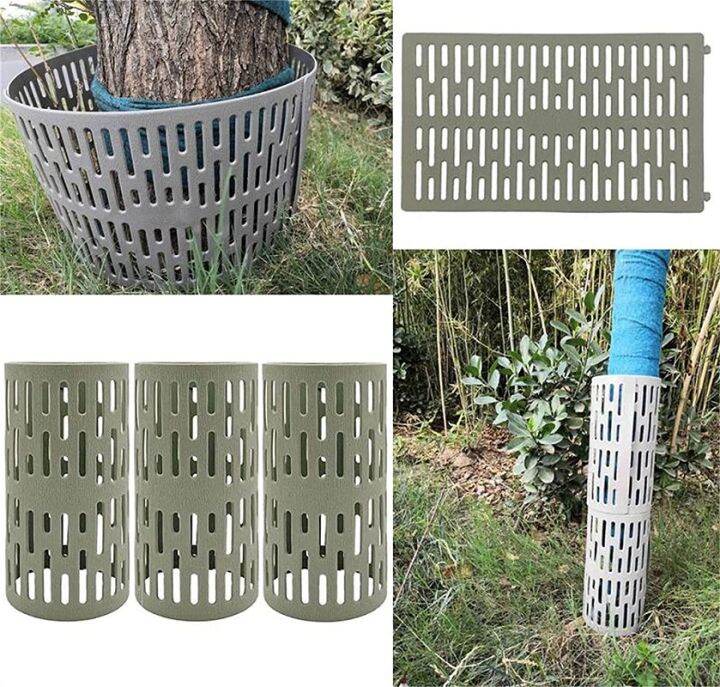 Plastic plant and trunk protectors, resizable tree guard nurseries ...