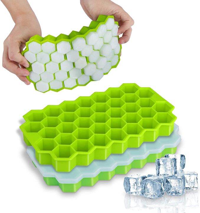 Silicone Ice Cube Molder, Ice Cube maker Honeycomb design | Lazada PH
