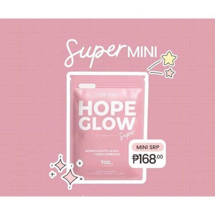 Made in Japan Hope Glow super minis trial pack by luna aura | Lazada PH