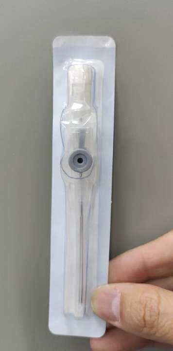 IV CANNULA / CATHETER WITH VALVE 16G GREY CANNULA BRANULA | Lazada