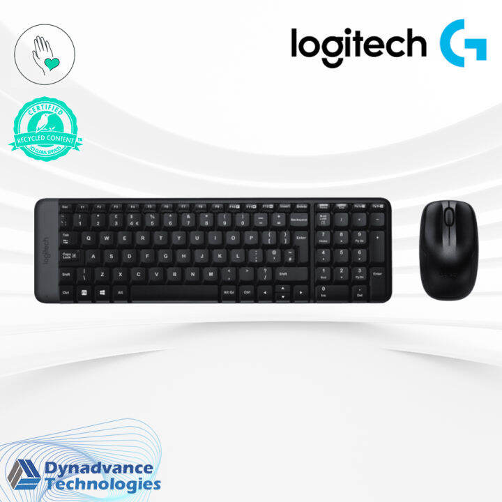 Logitech Mk220 Keyboard And Mouse Wireless Combo Space Saving And Quality You Can Rely On