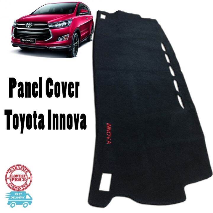 ☢┇ Dashboard Panel Cover Pad with LOGO TOYOTA Innova 2016-2023 | Lazada PH