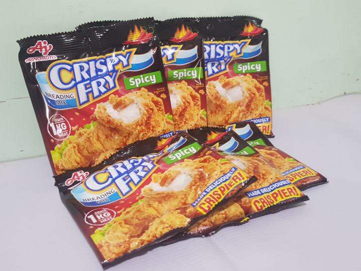 Ajinomoto Crispy Fry Breading Mix Spicy - Coats 1 kg of Meat (pack of 6 ...