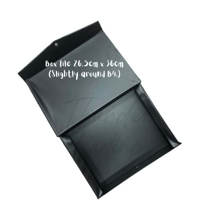 PVC Black Box File 3" | Lazada Singapore
