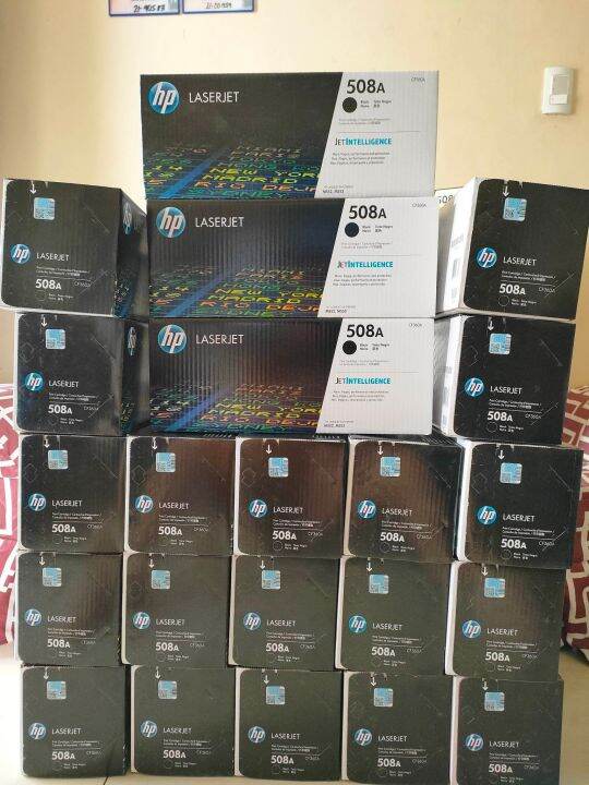 HP 508A BCYM GENUINE COLOR LASERJET TONER CARTRIDGE | Lazada PH