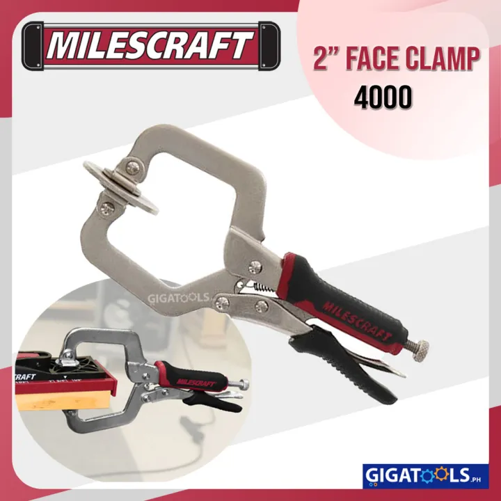 Milescraft Professional Face Clamp with Locking Grip 2" ( 4000 ...