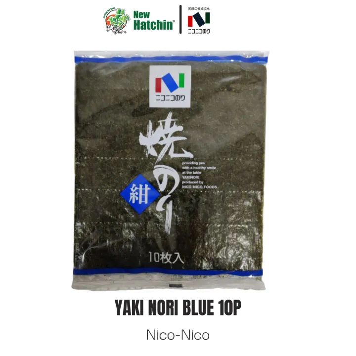 NICO-NICO YAKI NORI BLUE 10P | Lazada PH