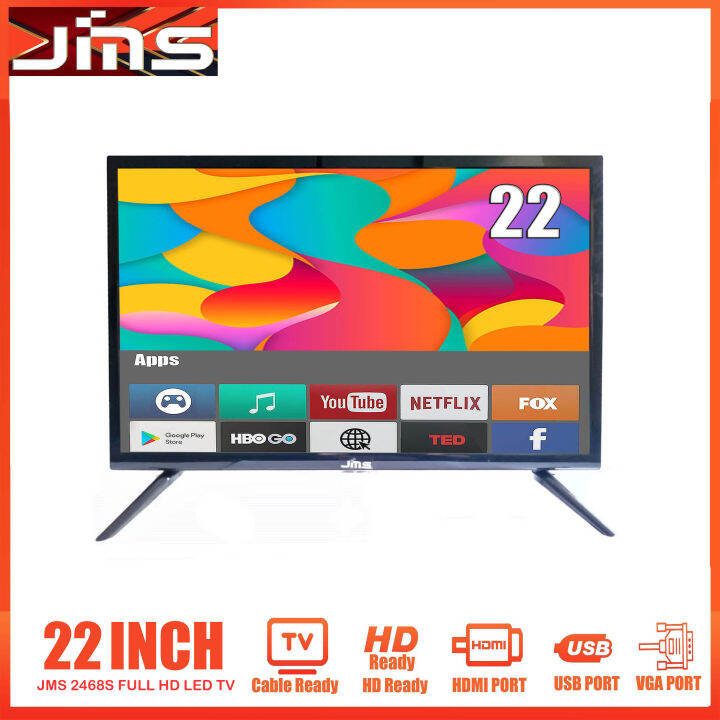 JMS 22 Inch Full HD LED TV LED-2468S | Lazada PH