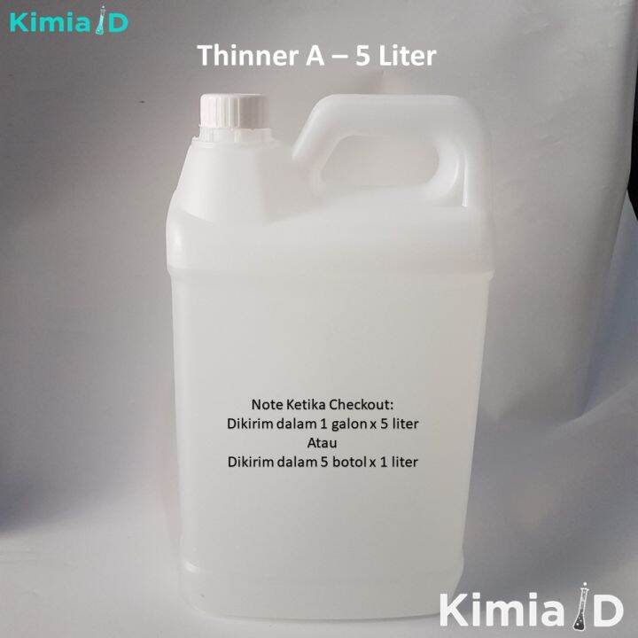 Thinner A 5 Liter Thinner A Special 5 Liter Thinner A Cuci Tiner A | Lazada Indonesia