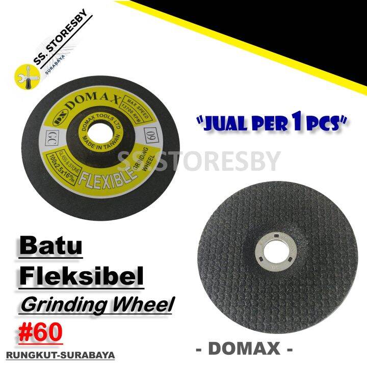 BATU FLEKSIBEL DOMAX GC 60 BATU GRINDA POLES KACA KERAMIK MARMER GRANIT ...