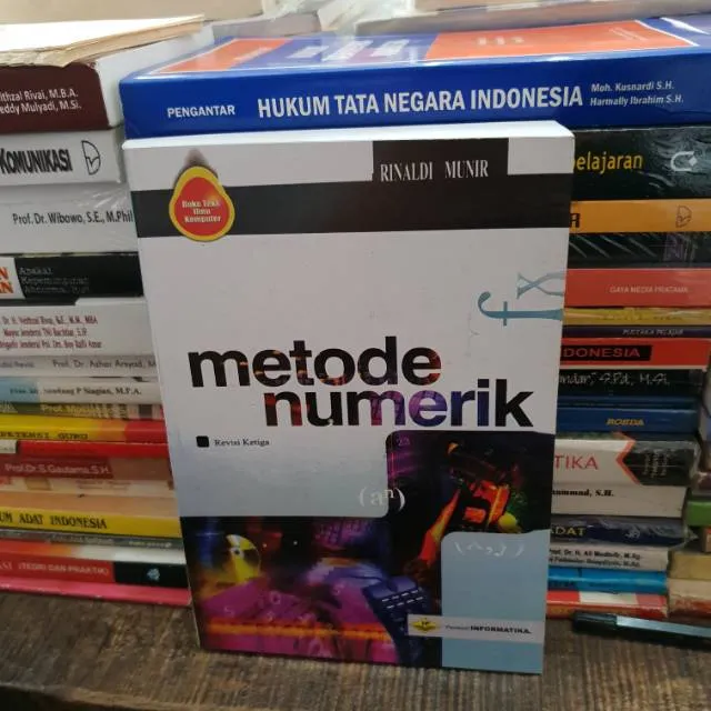 METODE NUMERIK REVISI KETIGA PENULIS RINALDI MUNIR | Lazada Indonesia