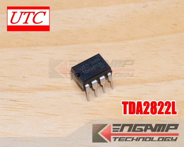 (1ตัว) [IC] TDA2822 UTC DUAL LOW VOLTAGE POWER AMPLIFIER | Lazada.co.th