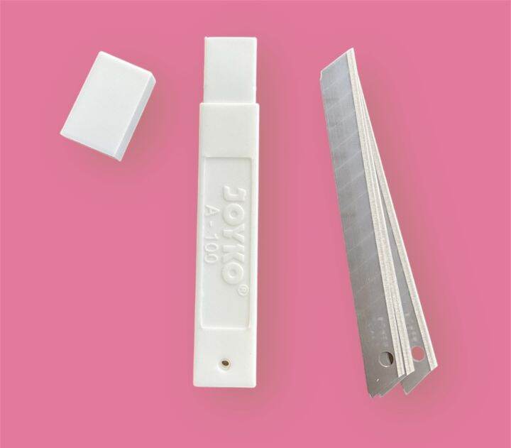 Cutter Blade Refill Isi Pisau Pemotong Joyko A-100 1 Tube 5 Pcs isi ...