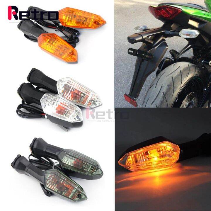 สำหรับ KAWASAKI Z125 Z250 Z400 Z300 Z650 Z750 Z800 Z1000 VERSYS 650/1000 ER-6N สัญญาณไฟเลี้ยวรถ ...