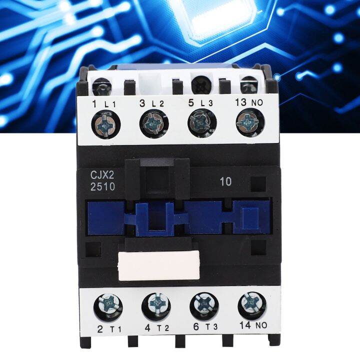 Electrical Contactor High Sensivity 3P Normally Open Silver Contact ...
