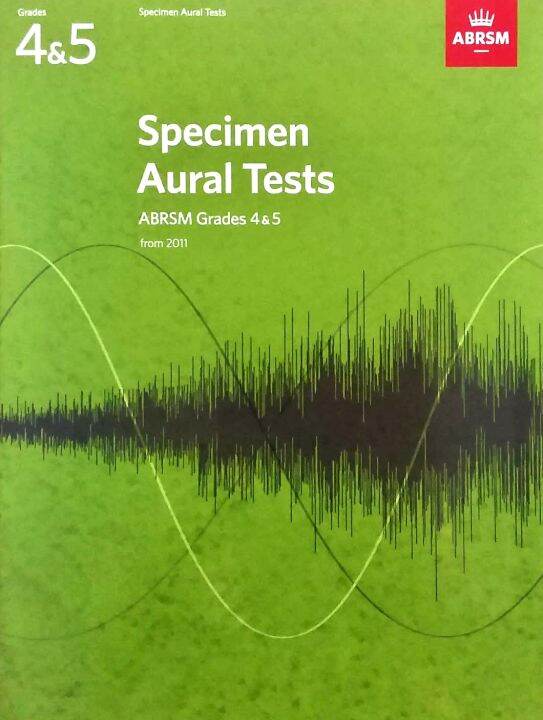 ABRSM Specimen Aural Tests (from 2011)Grades 4-5 | Lazada
