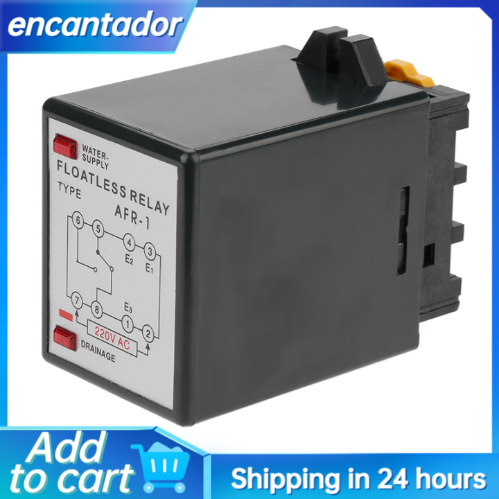 【Promotions】AC 220V Relays Floatless Level Switch Sensor Liquid Level ...