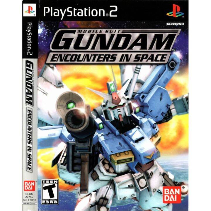 แผ่นเกมส์ Mobile Suit Gundam Encounters in Space PS2 Playstation 2 ...