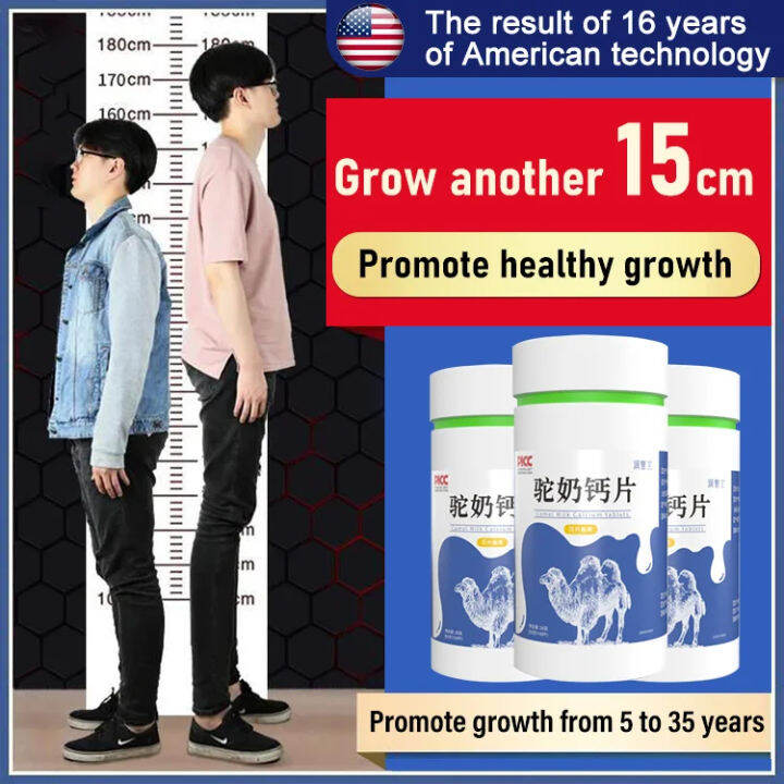 Geegobuy [Height increase booster] camel milk probiotic calcium tablets ...