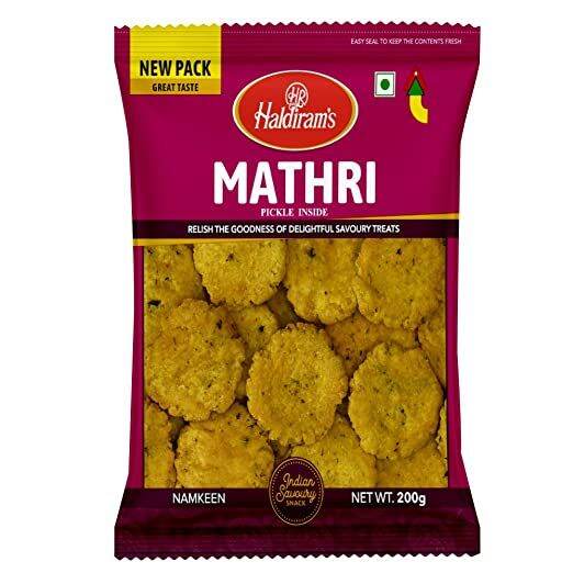 Haldiram's Mathri Spicy Fried Wheat Flour Snack 200g | Lazada.co.th