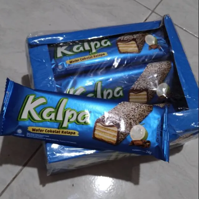 KALPA WAFER COKLAT KELAPA/ROMA KALPA/ WAFER COKLAT KELAPA | Lazada ...