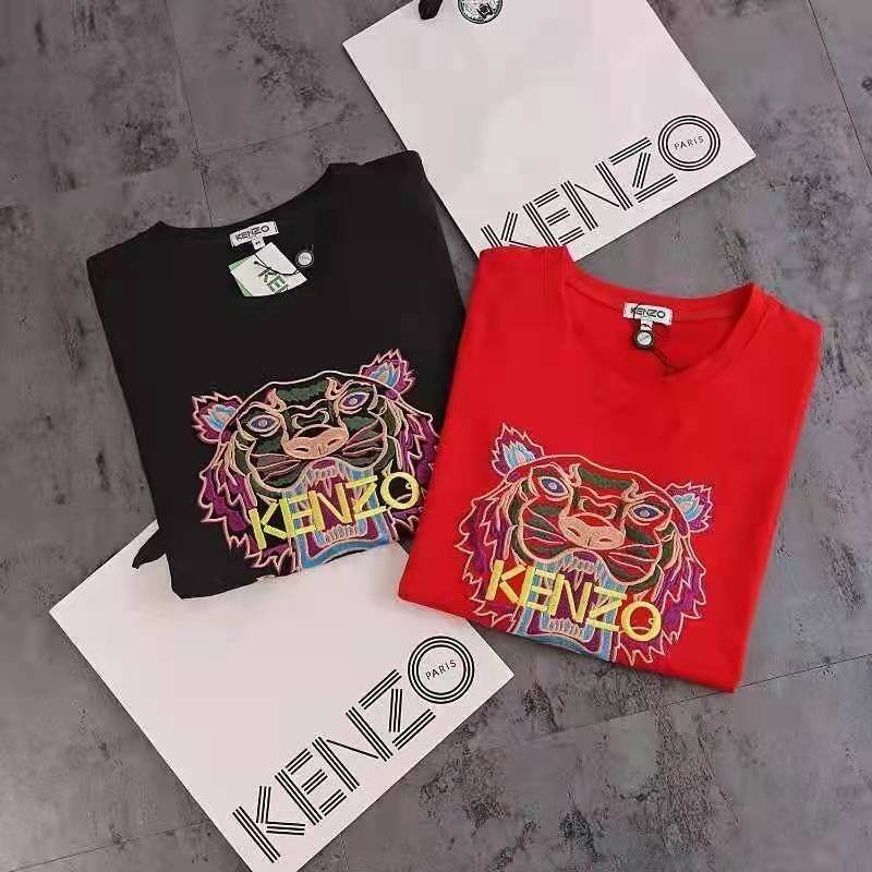 Kenzoฝึกสอน2022โลโก้ญี่ปุ่นยอดนิยมฤดูร้อนใหม่เสื้อยืดคอกลมแขนสั้นคอกลม ...
