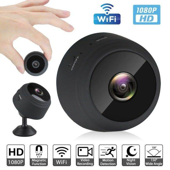 MINI WIFI CCTV MAGNETIC FULL HD 1080 INFRA RED SENSOR GERAK MS | Lazada ...