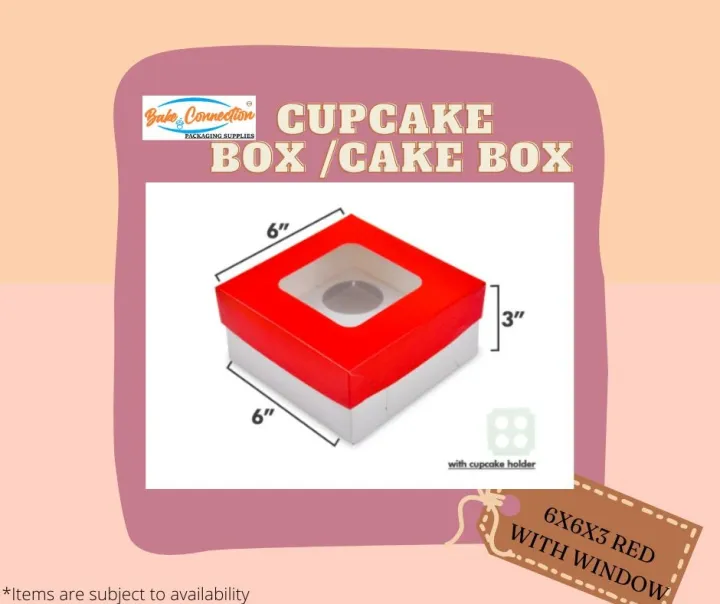 10pcs CakeBoxs/CupCakeBoxs Without Holder | Lazada PH