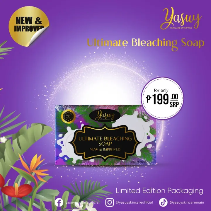 Yasuy Ultimate Bleaching Soap New and Improved | Lazada PH