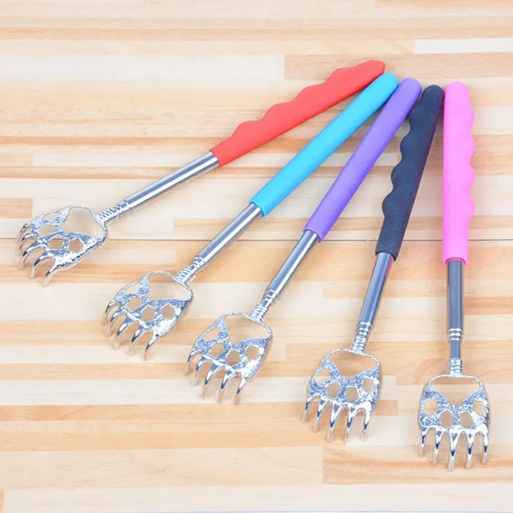 HOLD LIVE Adjustable Back Scratcher Stainless Steel Itch Scratch Tickle ...